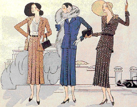Il ritorno della sobrietà e dell'eleganza con la moda anni 30 | Purse & Co